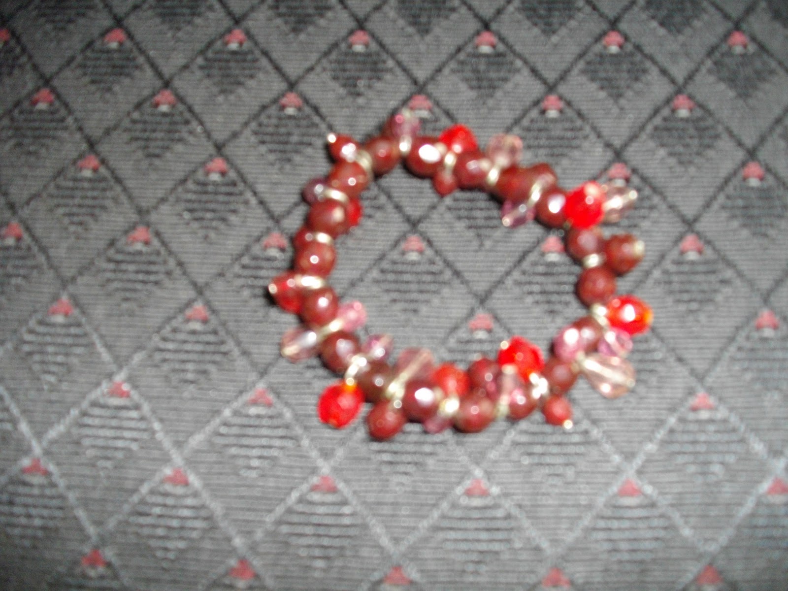 Savvy Seconds: Red Beaded Bracelet