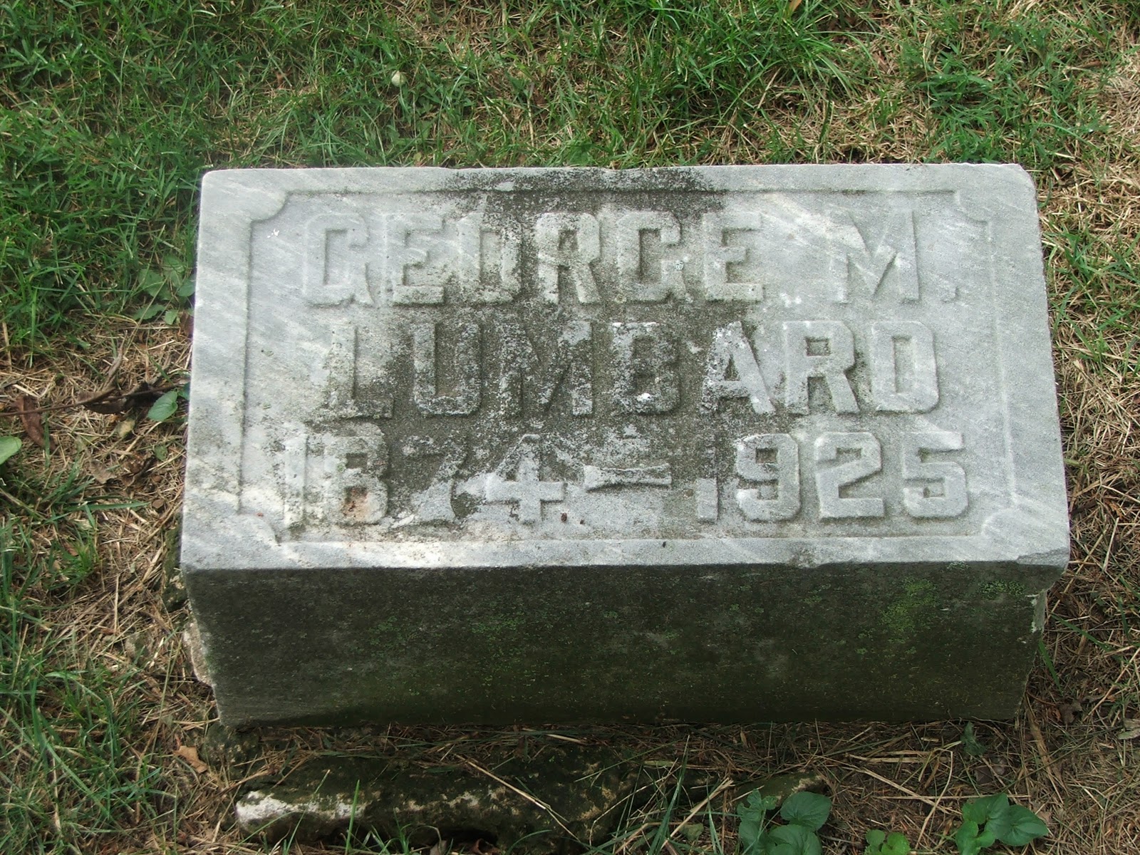 Heather's Genealogy Notes: George Meade Lumbard 1874-1925