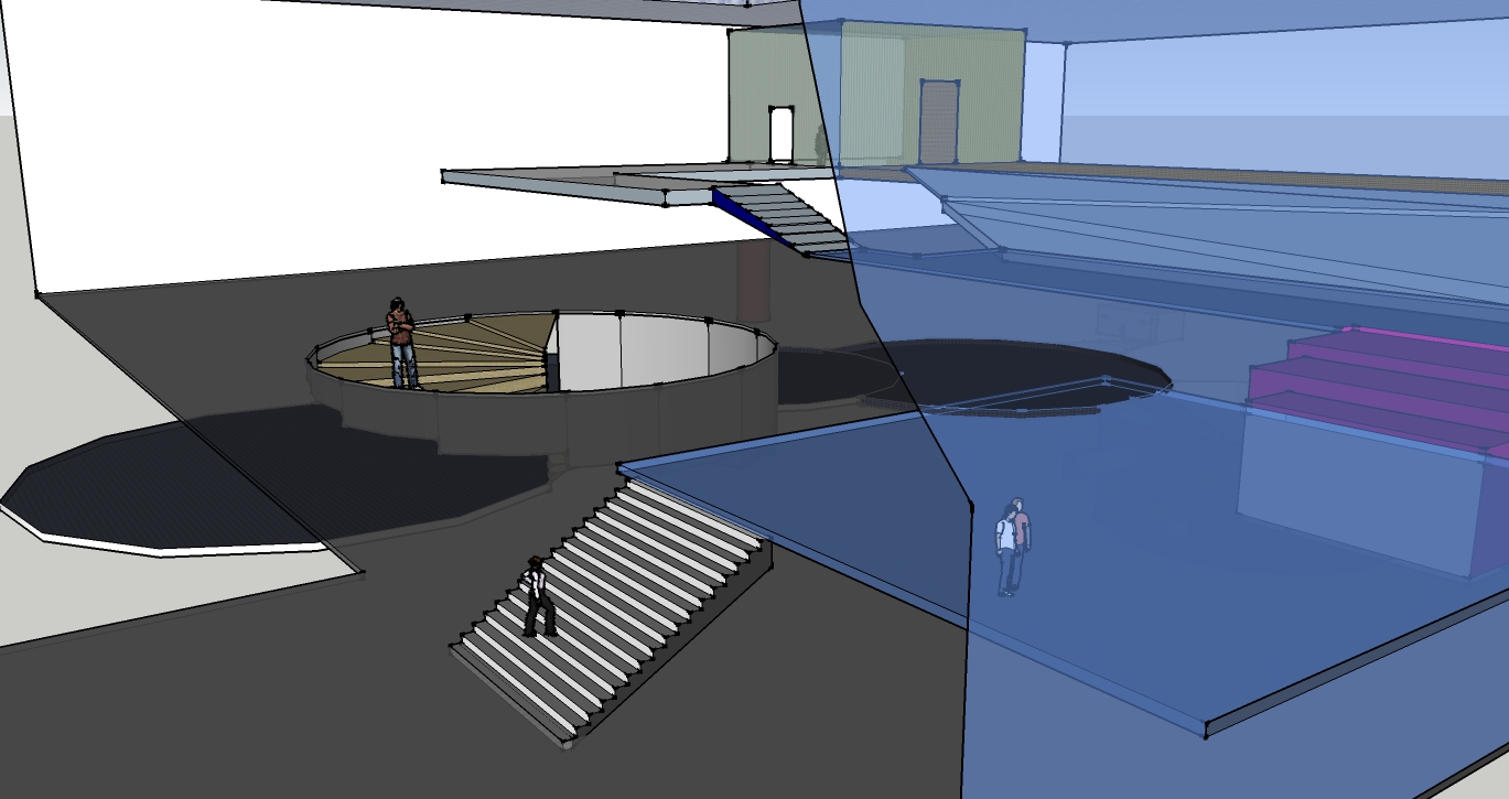 AnDrea Bong: developed sketchup model