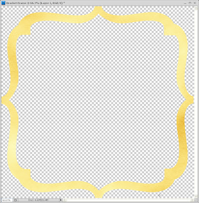 Humbug Graphics Galore: Bracket Frame in Photoshop