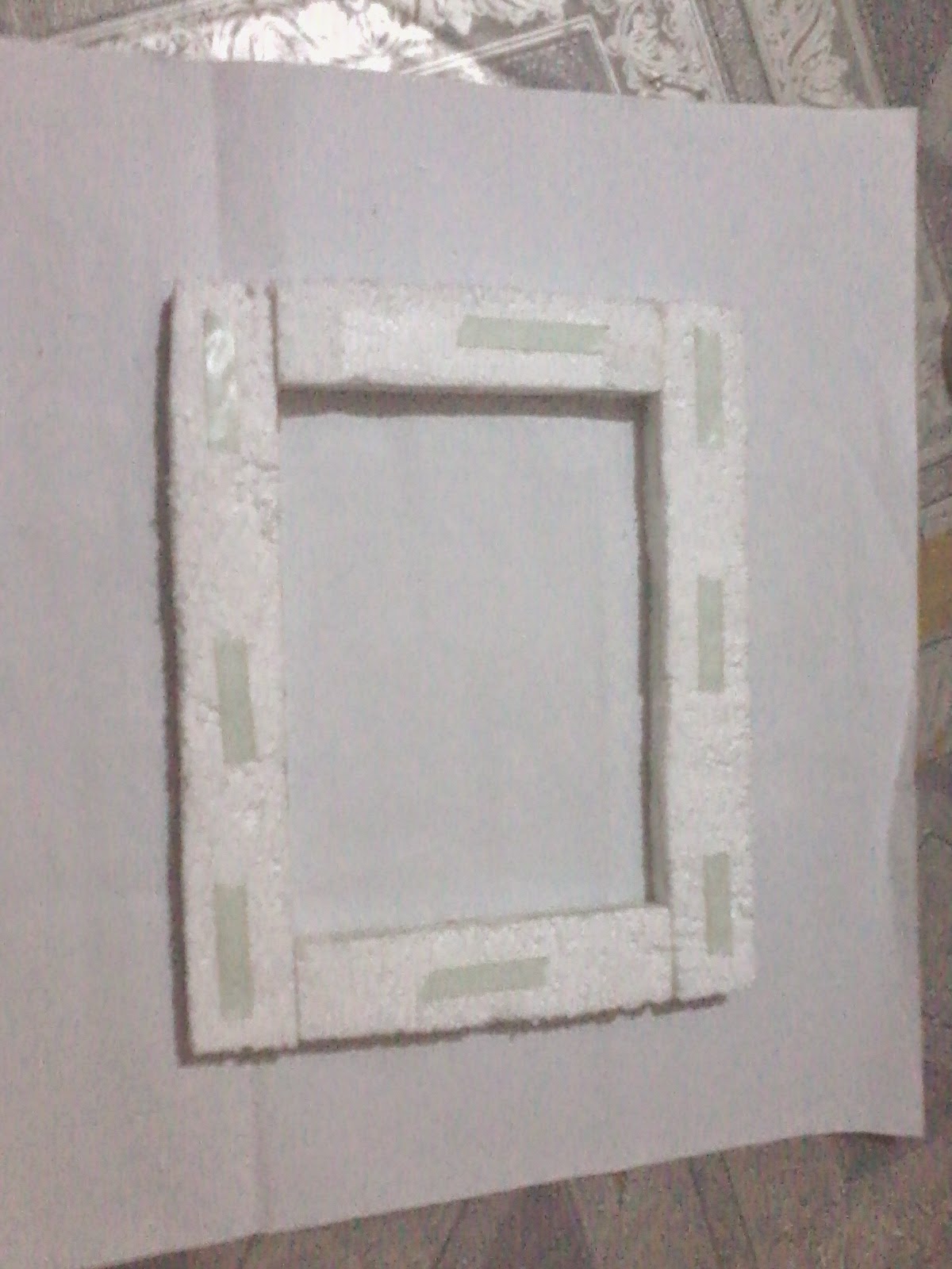 nabeela syakira: Membuat pigura gabus