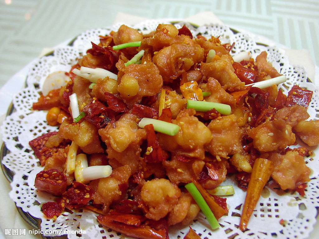 eating shanghai: 辣子鸡 làzǐjī spicy chicken