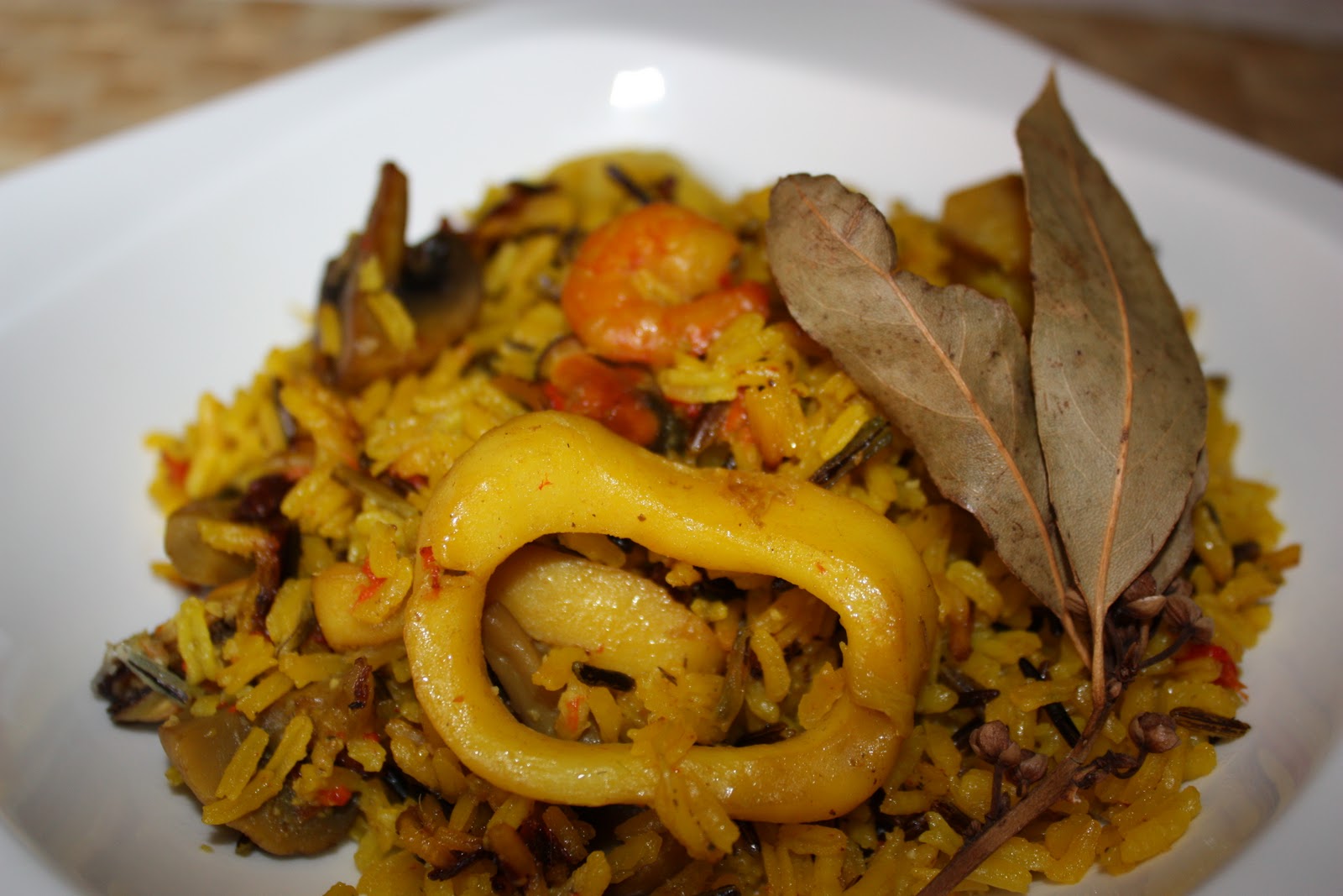 el bodegón de la gula: Symposium de marisco y arroz salvaje