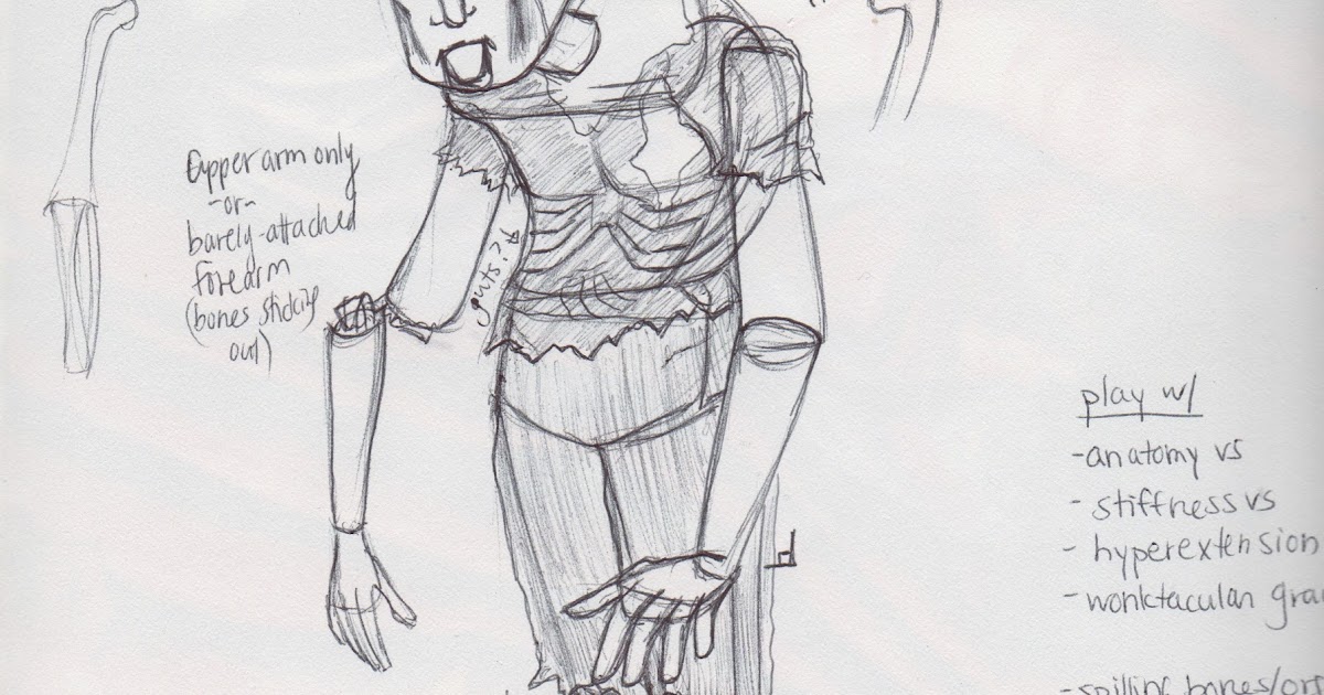 LeahNOlbrich: Zombie Puppet Design