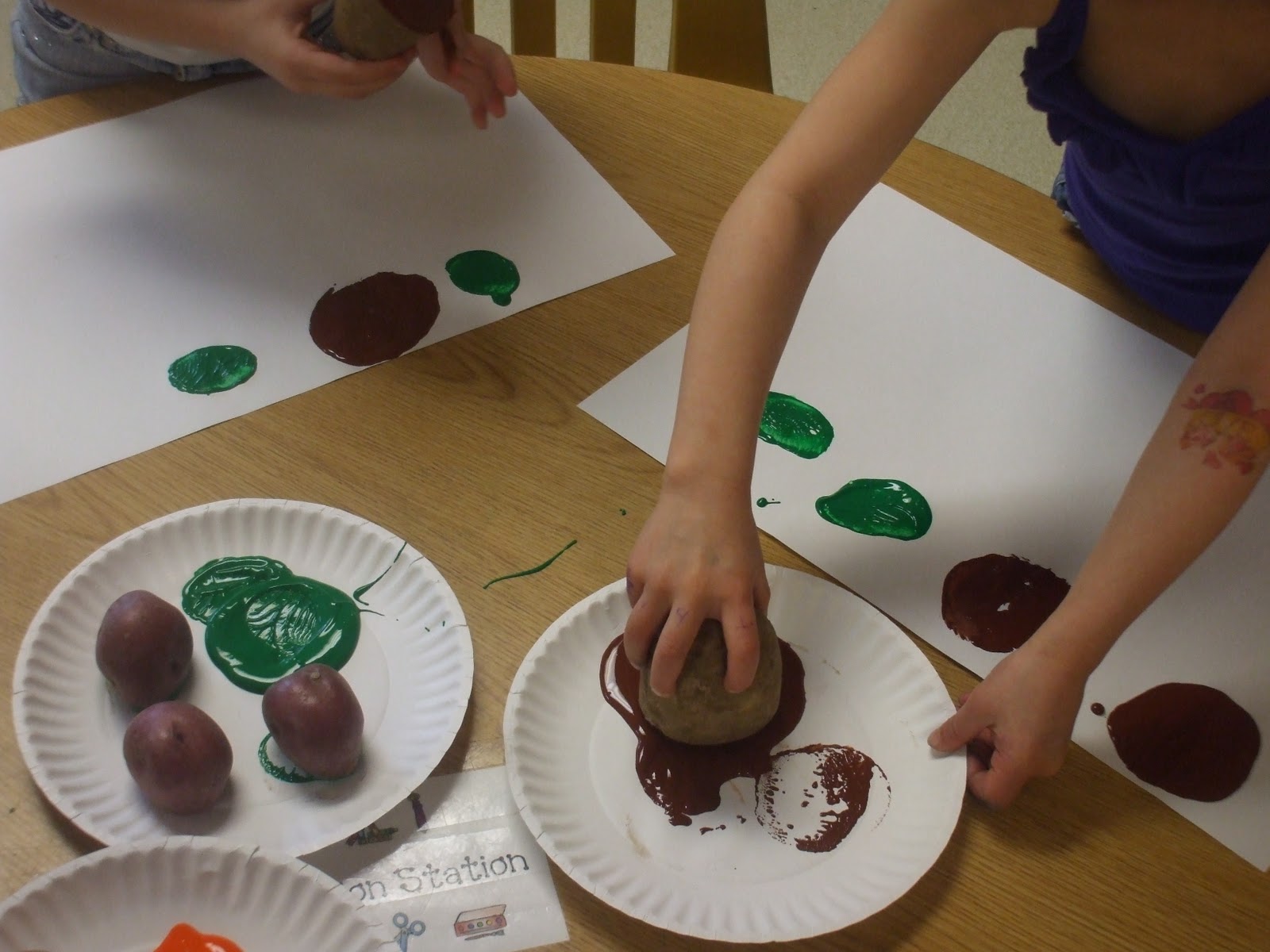 Mrs. Huff's Kinderblog: St. Patrick's Day and Potatoes