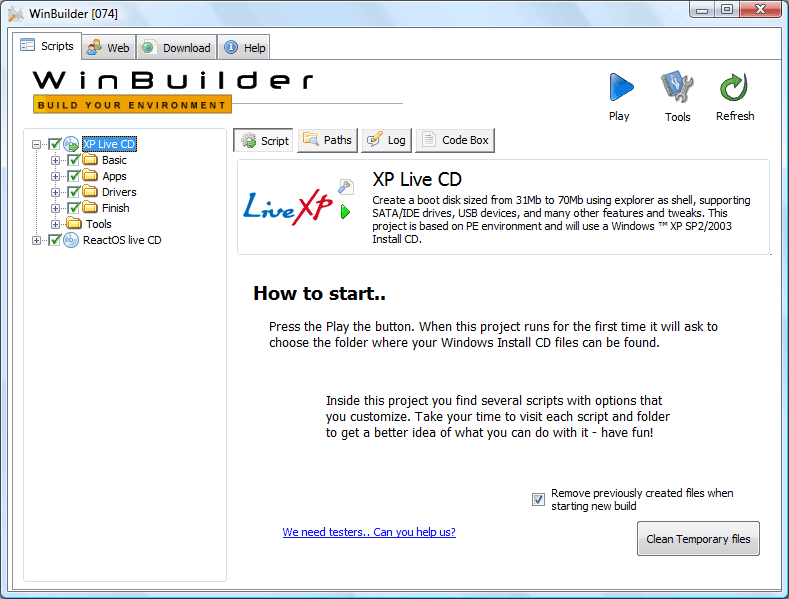 Recursos y utilidades de Internet: Crear un Live CD de Windows 7
