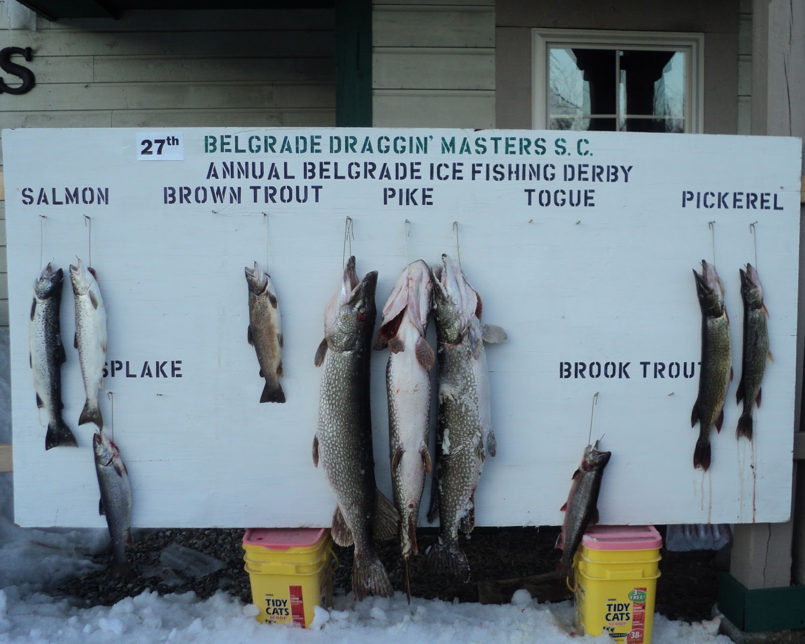 The Maine Outdoorsman: Trophy Pike Of North Pond