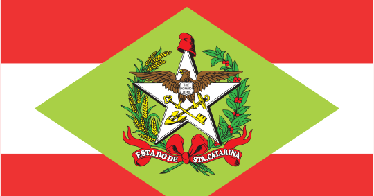Blog De Geografia Bandeira De Santa Catarina Para Colorir