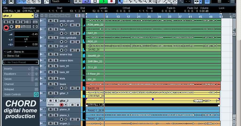MIXING AUDIO/MUSIK | Chord Digital