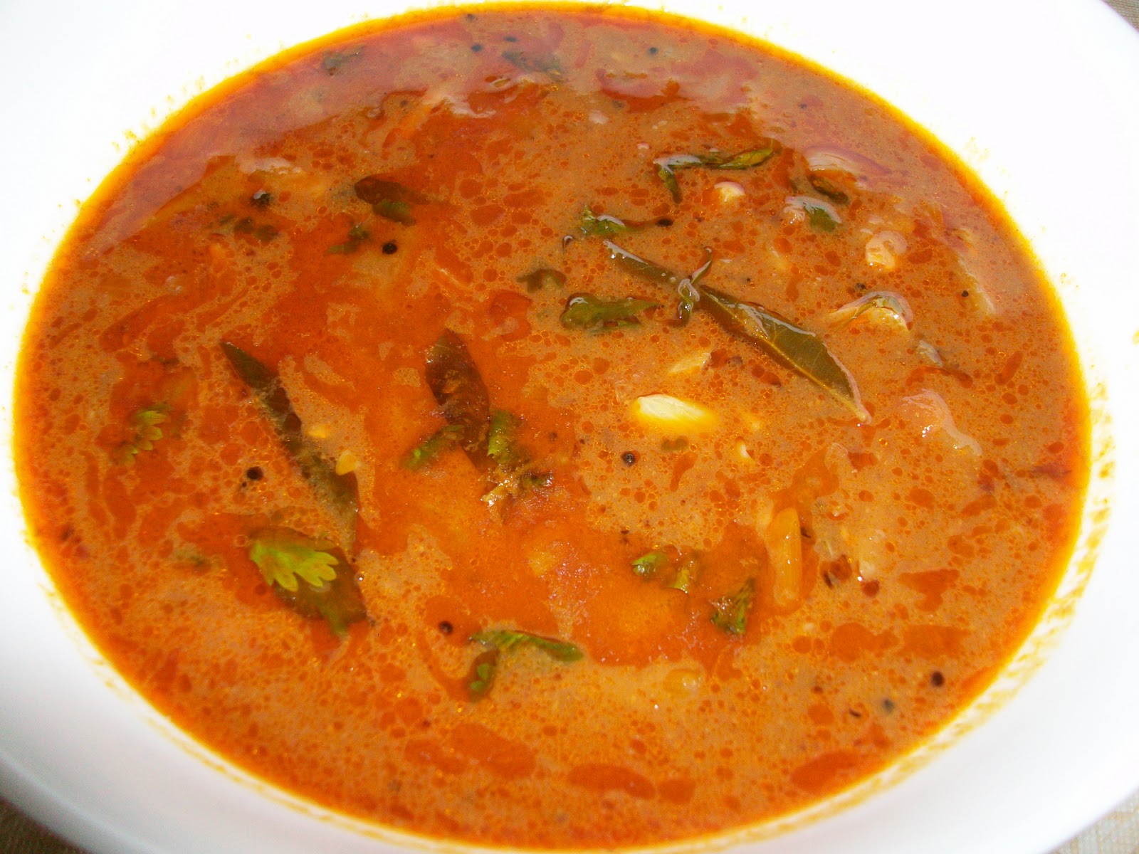 Spicy Treats: Puli Kuzhambu(without Coconut)