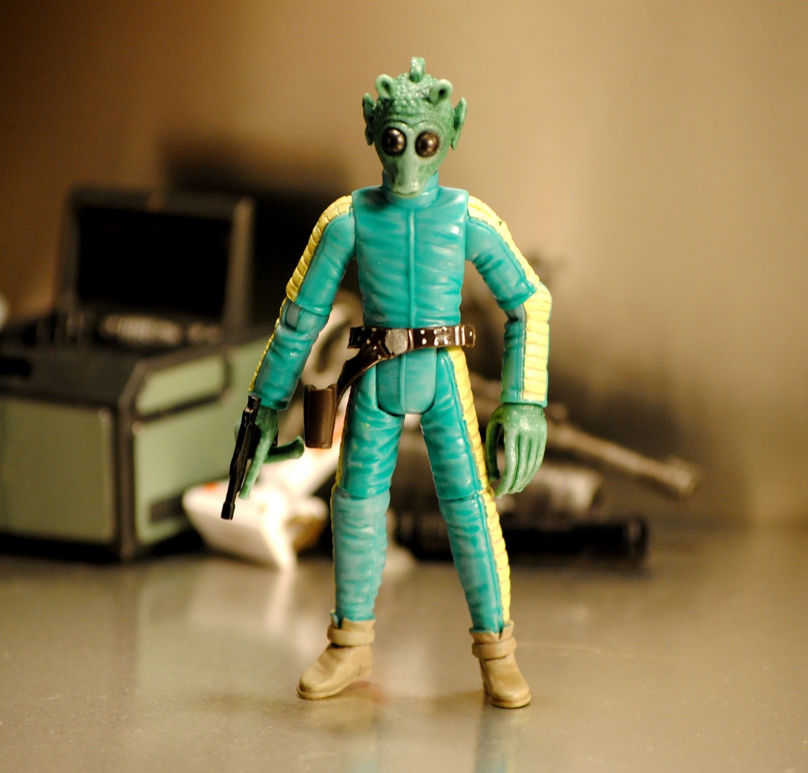 ACTION FIGURE EMPIRE: Greedo: Rodian Blaster Fodder.