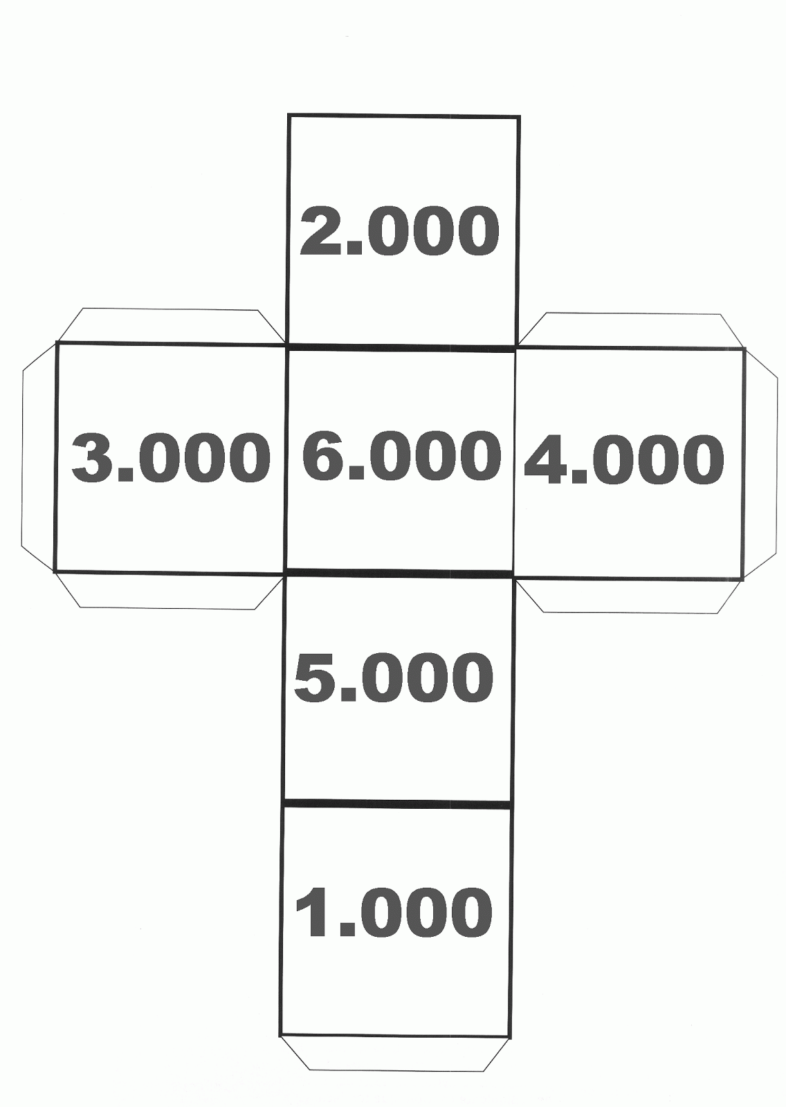 Dados. Composición de números. | ACTIVIDADES FOTOCOPIABLES PARA NIVEL ...