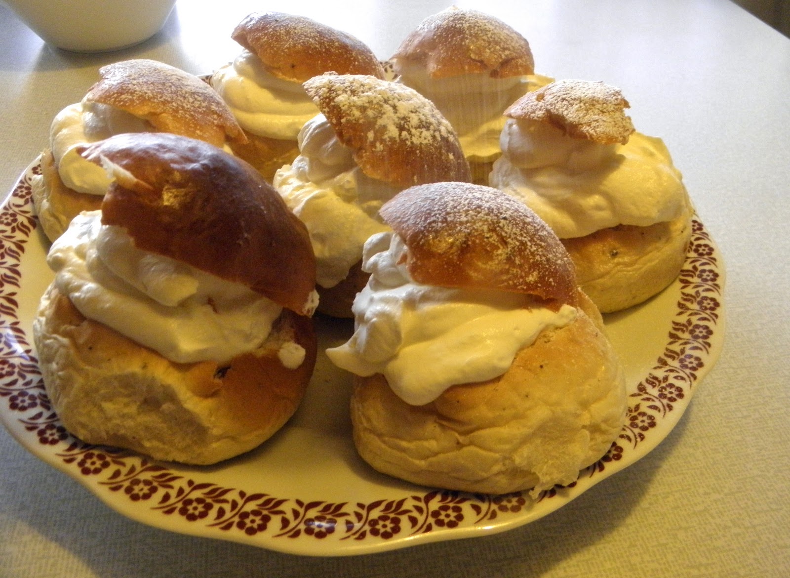 chef tony's food inspirations: Swedish Semla (Fat Tuesday)