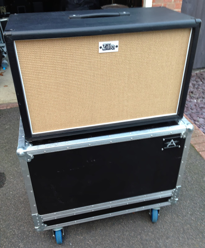 SOLD: Zilla Fatboy 2x12 with Full Flight Case - Amps £ Discussions on ...