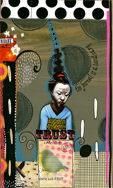 Light + Dew: Teesha Moore: Queen of Collage