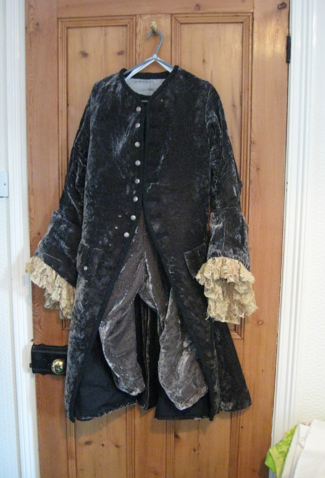Feather Stitches and French Knots: 18th Century Jacket and Breeches