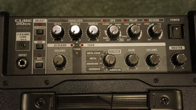 CRINSON MUSIC AND GUITARS: Roland CUBE 20GX Amplifier