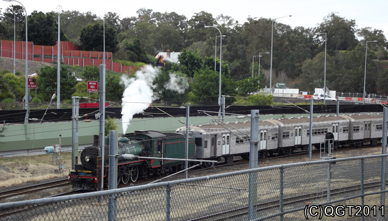 Sunday Ekka Steam Train Shuttles