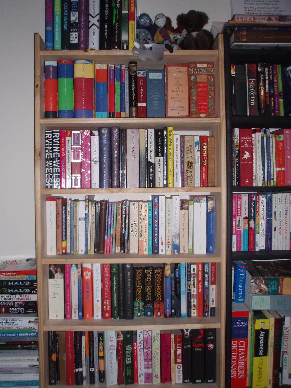 Bookcase Showcase: Raimy from readaraptor