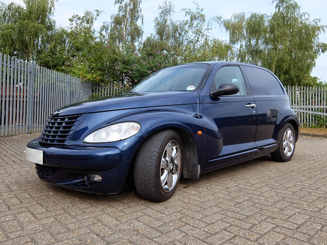Retrofuturism: PT Cruiser Panelvan conversion | Retro Rides