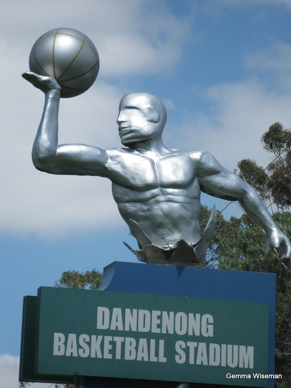 Sign Songlines: Dandenong Basketball Stadium...