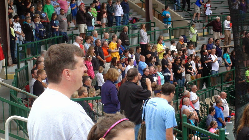 My annual trip to the National Pro Fastpitch game - USSSA Pride vs ...