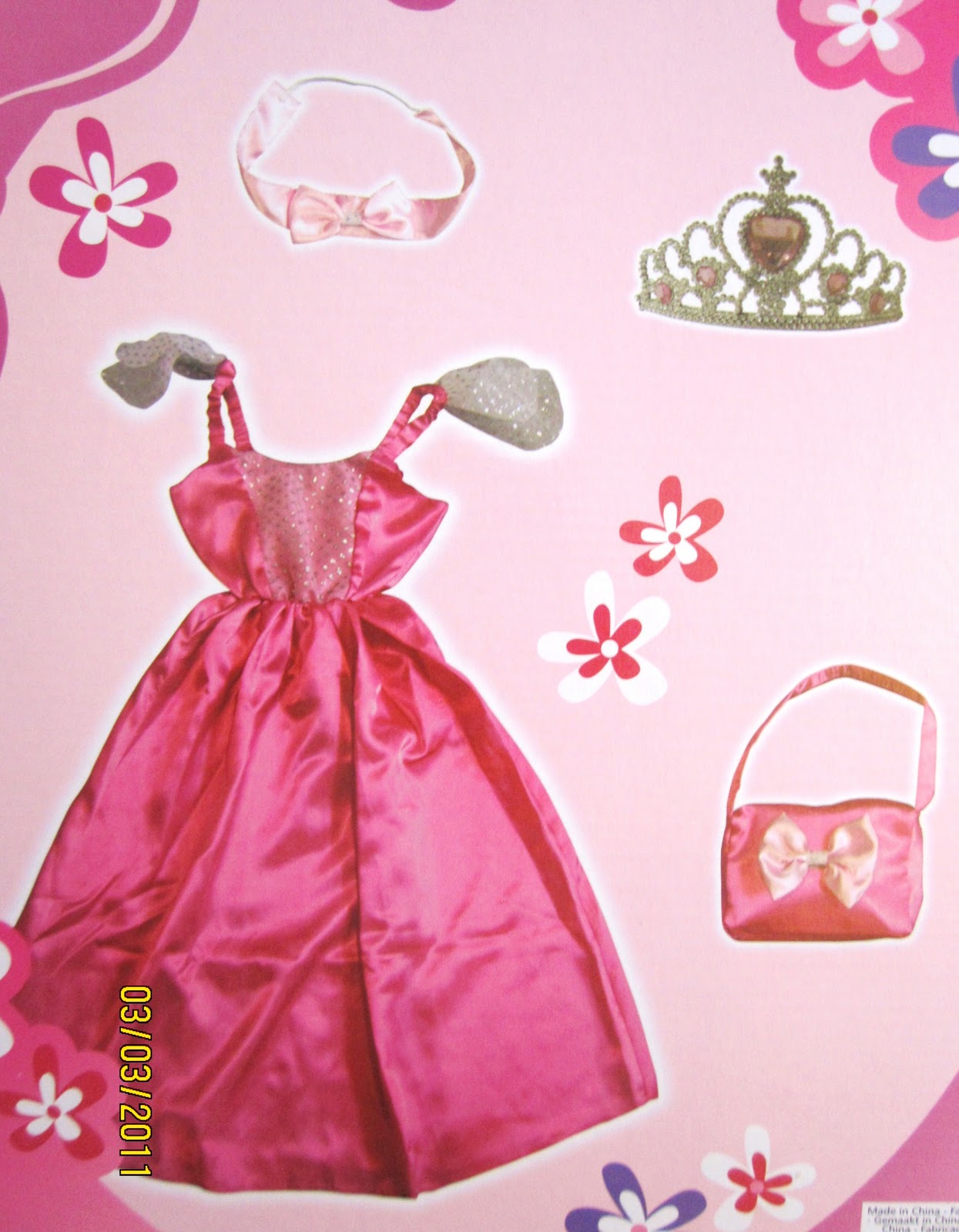 The Children Costume Place: Girls - Pink princess