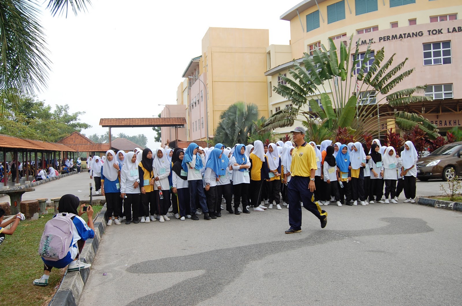 SMK PMTG. TOK LABU,PENAGA: LARIAN MERENTAS DESA