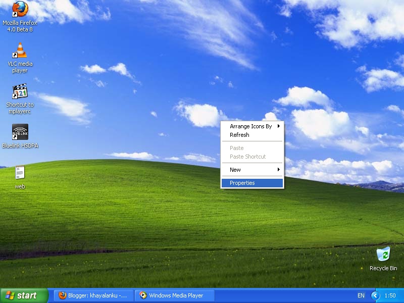 BERBAGI INFORMASI: cara setting resolusi layar komputer anda