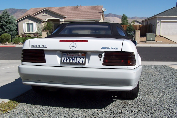 93 500SL smoked tail light and front signal lights trade for stock ...