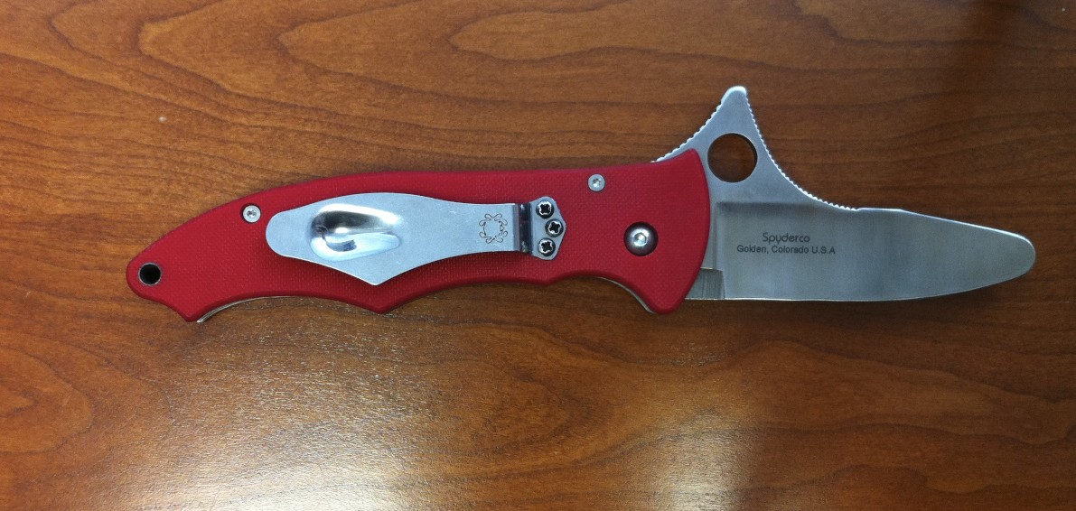 Knife Blog: Spyderco: C68GTR Gunting Trainer