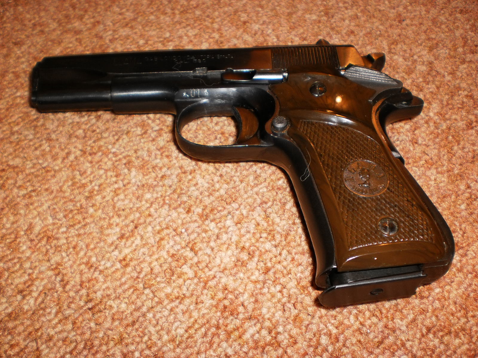 Firearms: LLama Especial III-A Caliber .380