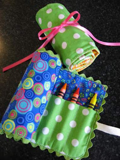 ! Insights From SewCalGal: Crayon Roll tutorial, by Skip to My Lou