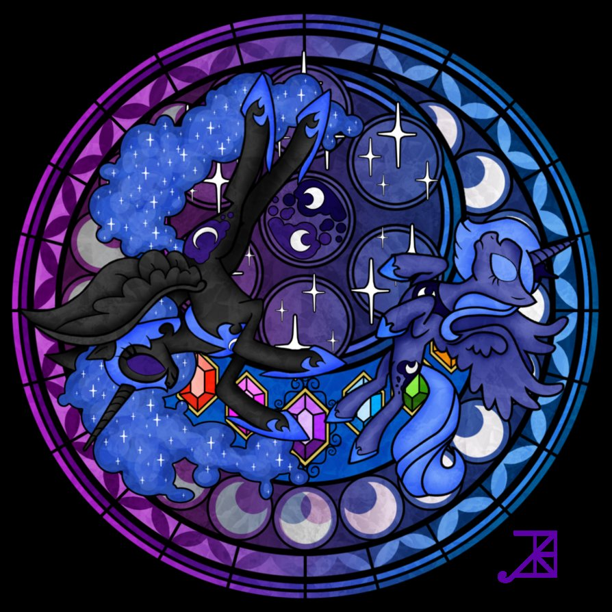 Equestria Daily - MLP Stuff!: Drawfriend Stuff: Pony Stained Glass Edition!