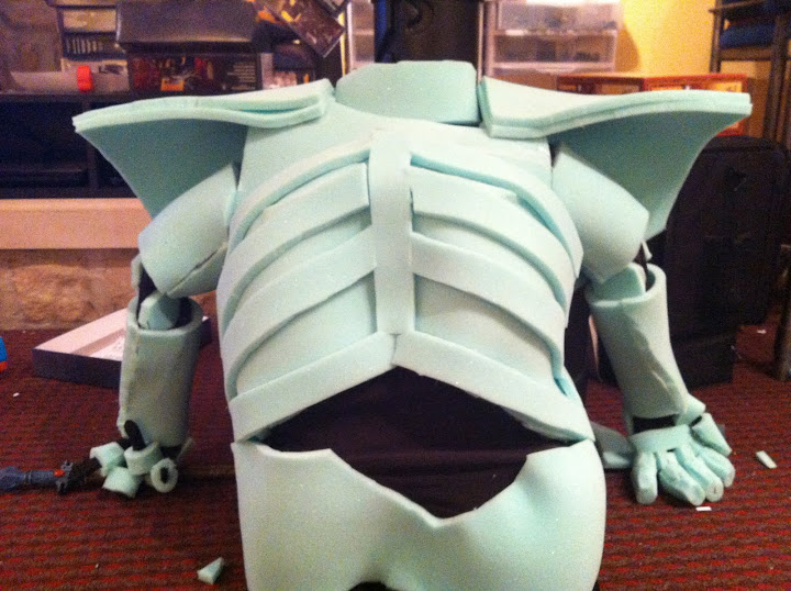 Necron Cosplay For Origins: currently adding detail - Forum - DakkaDakka