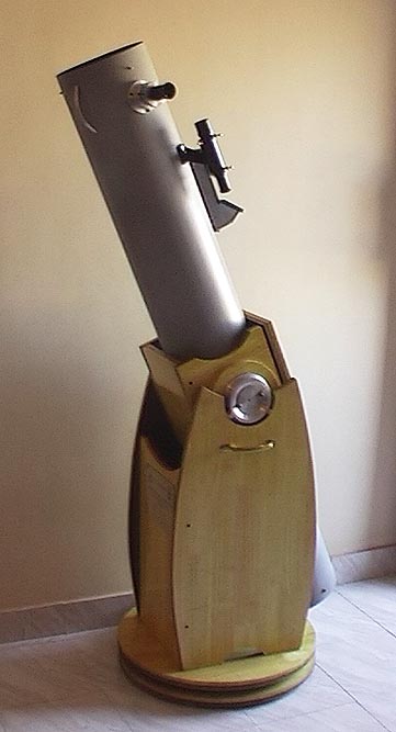 DIY BLOG: 8" Reflector Telescope built for college