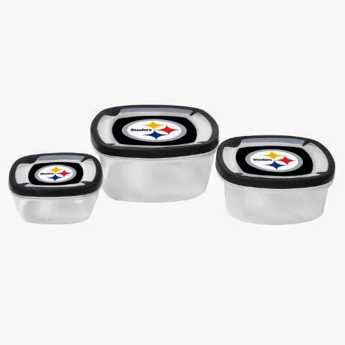 Best Bake and Serve Sets: Cheap NFL Pittsburgh Steelers Nesting Square ...