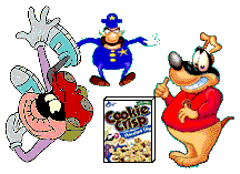 The Retro Dad : Cookie Crisp Mascots. Then.. and Now