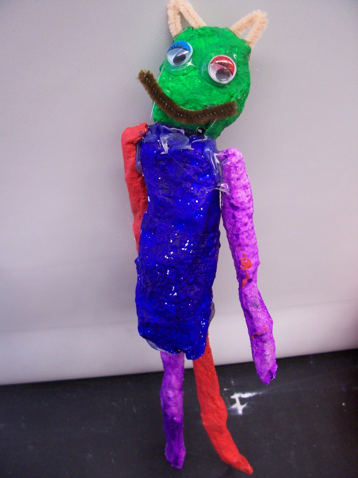 Irvington Community Middle School Art: Spanish Monsters-7th grade