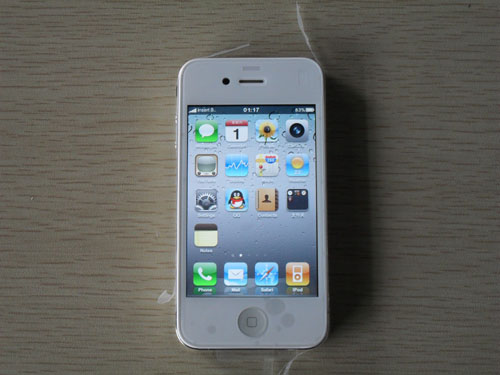 China electronics and digital devices: White Iphone4 Firstly Tested ...