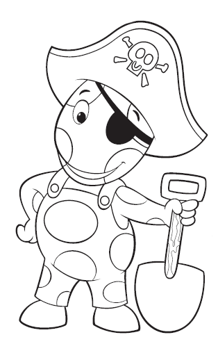 Imagenes Para Colorear: Imágenes Para Colorear de los Backyardigans