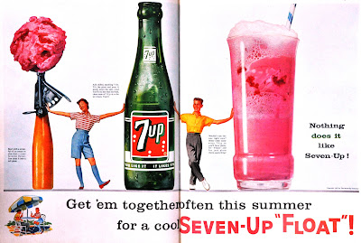 Visiting Vintage: Seven-Up Float