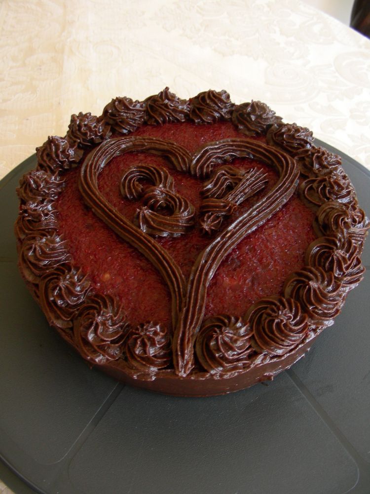 Csokis-meggyes torta /Chocolate-cherry cake/ ~ Nyers konyha