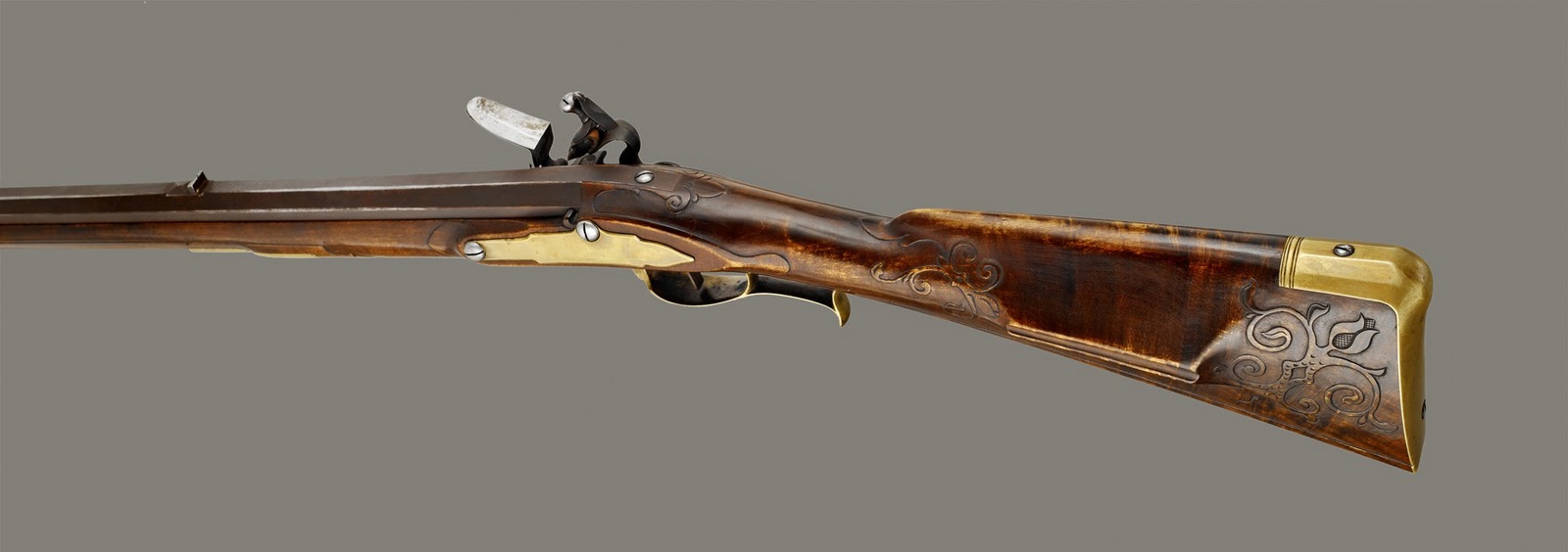 Contemporary Makers: An Early American Rifle. ca. 1750 to 1760 by ...