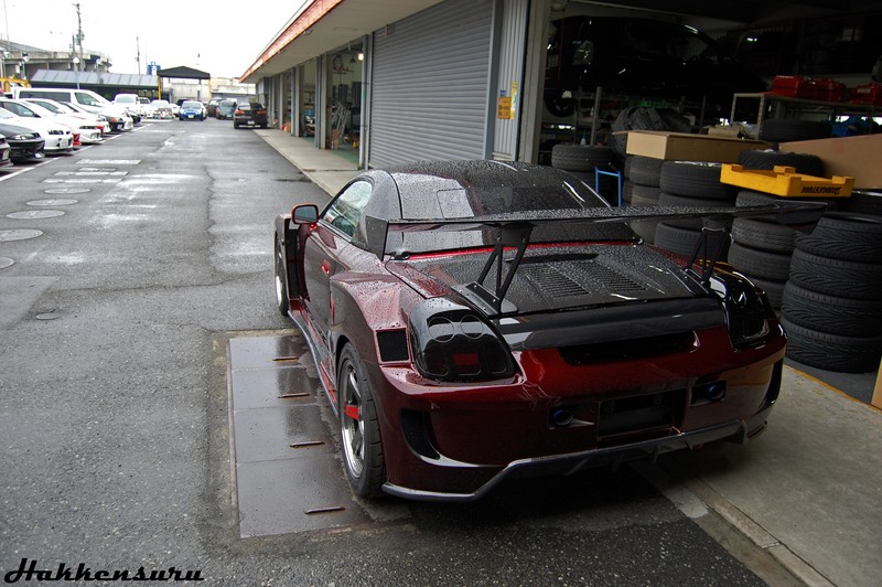 WIDE CARBON TOYOTA MR ZZW30 AT TRIAL | HaKkensuru