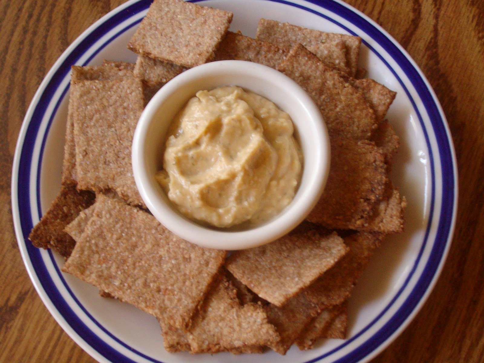 Peace, Love & Bagels: Sprouted Wheat Crackers