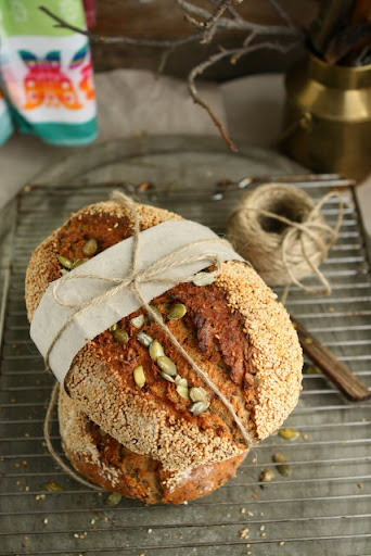 Multiseed Rye Bread
