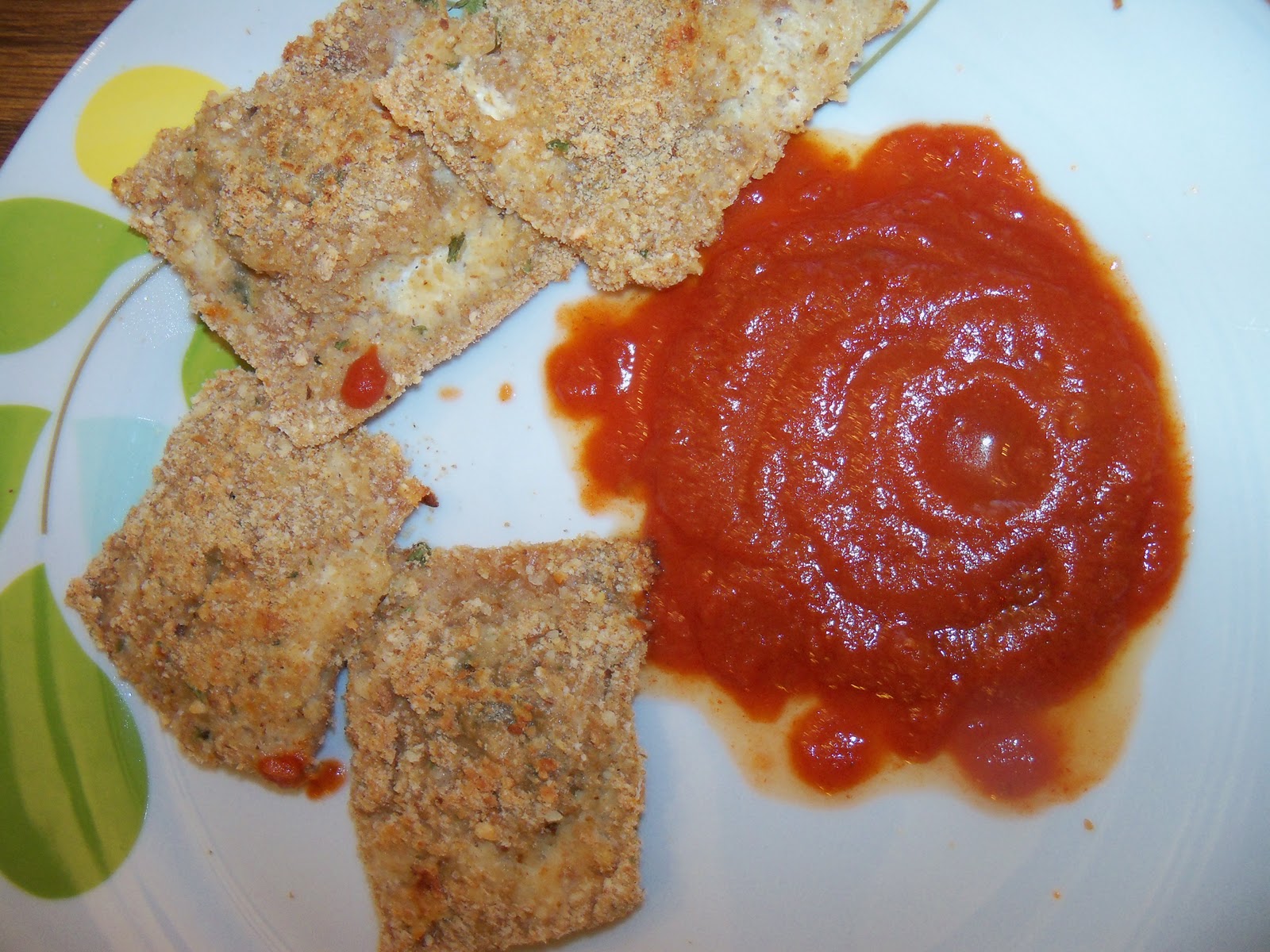 Lunches Fit For a Kid: Recipe: Breaded Baked Ravioli