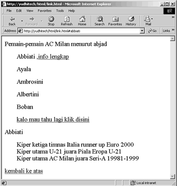 Dasar-Dasar HTML Bagian 4 ~ Wong Ayu