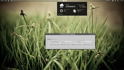 Install GNOME Shell Weather Extension In Ubuntu Via PPA ~ Web Upd8 ...